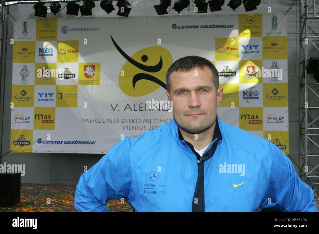 Lithuanian discus thrower Virgilijus Alekna Stock Photo - Alamy