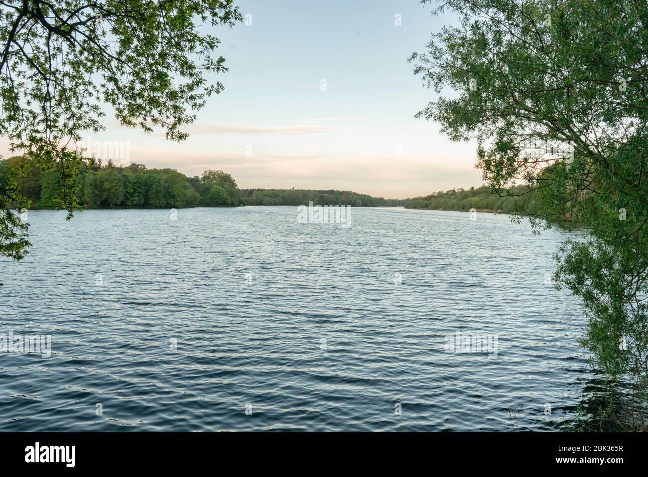 Clumber Park Lake Stock Photo - Alamy