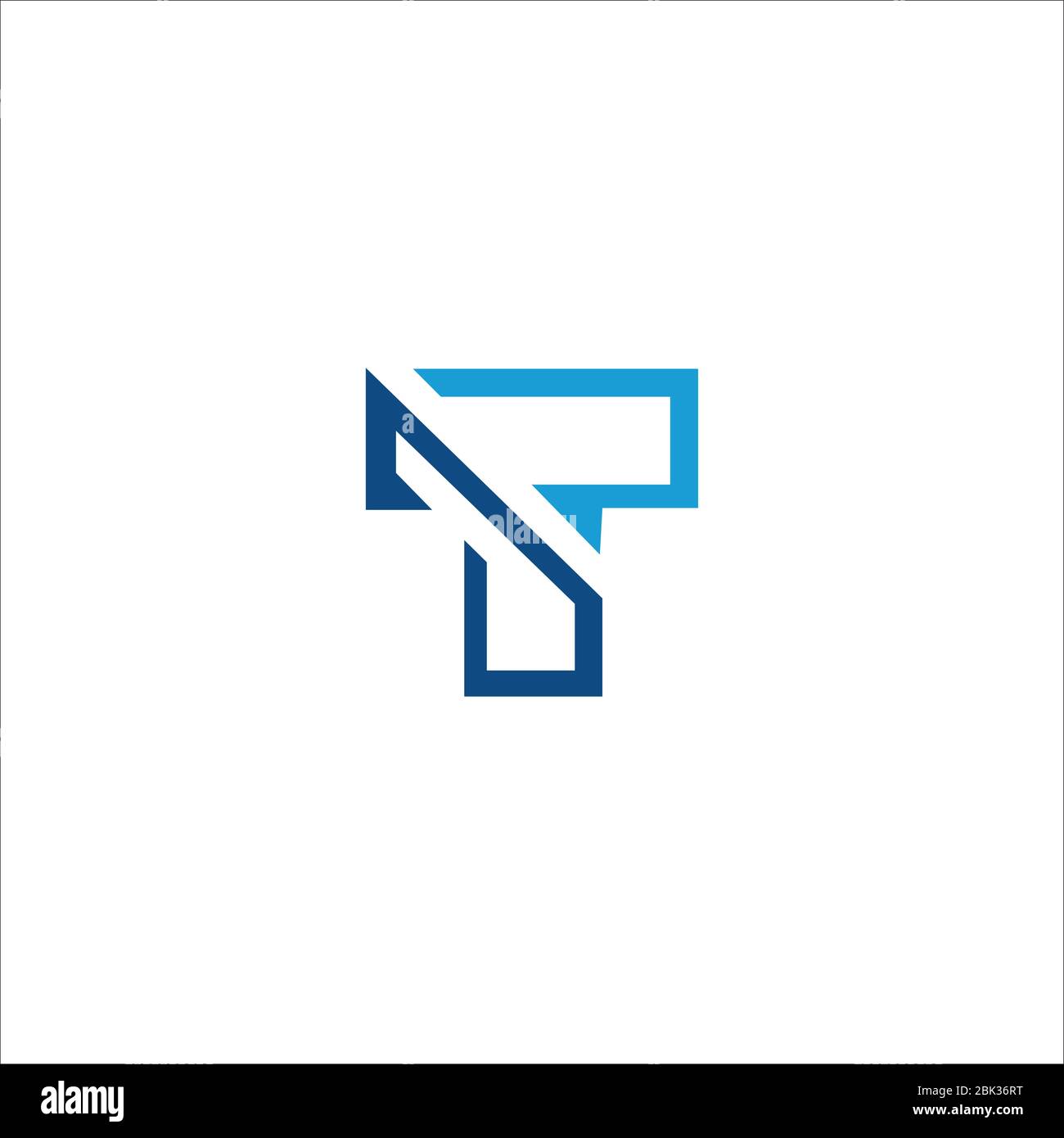 Initial letter tt logo or t logo vector design template Stock Vector ...