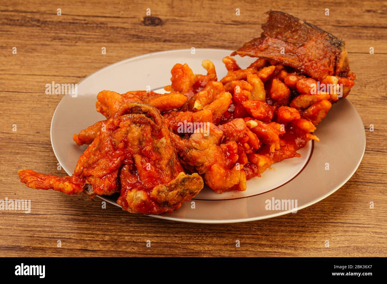 Chinese cuisine squirrel fish with sweet sauce Stock Photo - Alamy