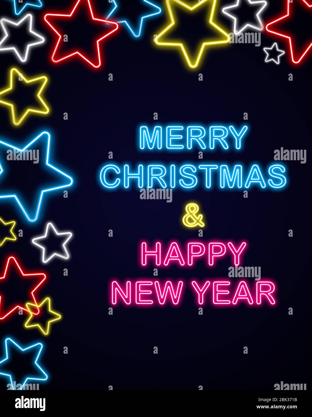 Neon Stars High Resolution Stock Photography and Images - Alamy