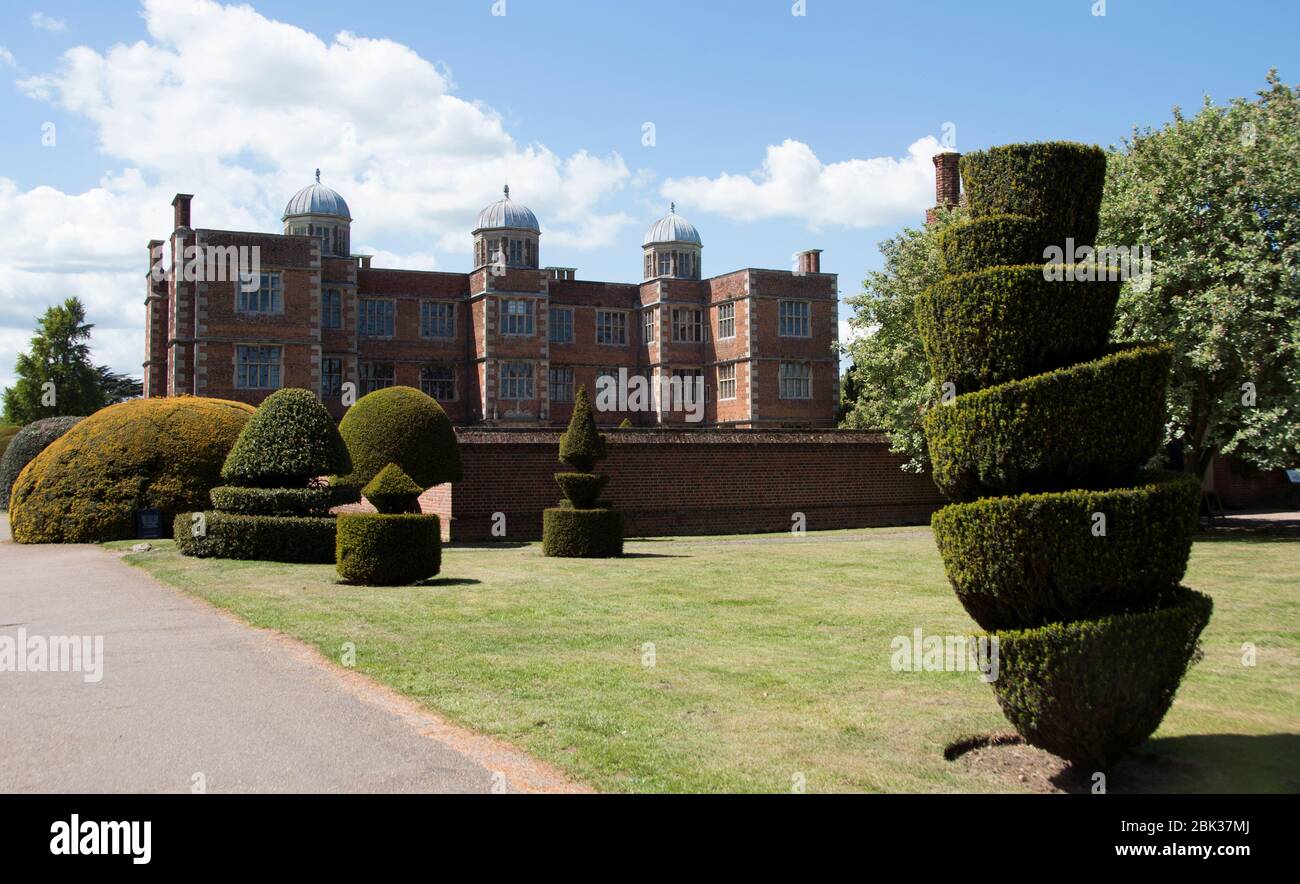 Doddington Hall historic house HE Grade I with historic gardens and ...