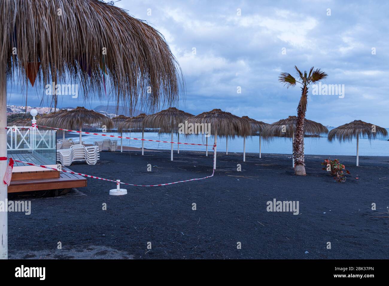 Empty Beaches Playa Beril In The Tourist Resort Areas Of Costa Adeje empty-beaches-playa-beril-in-the-tourist-resort-areas-of-costa-adeje