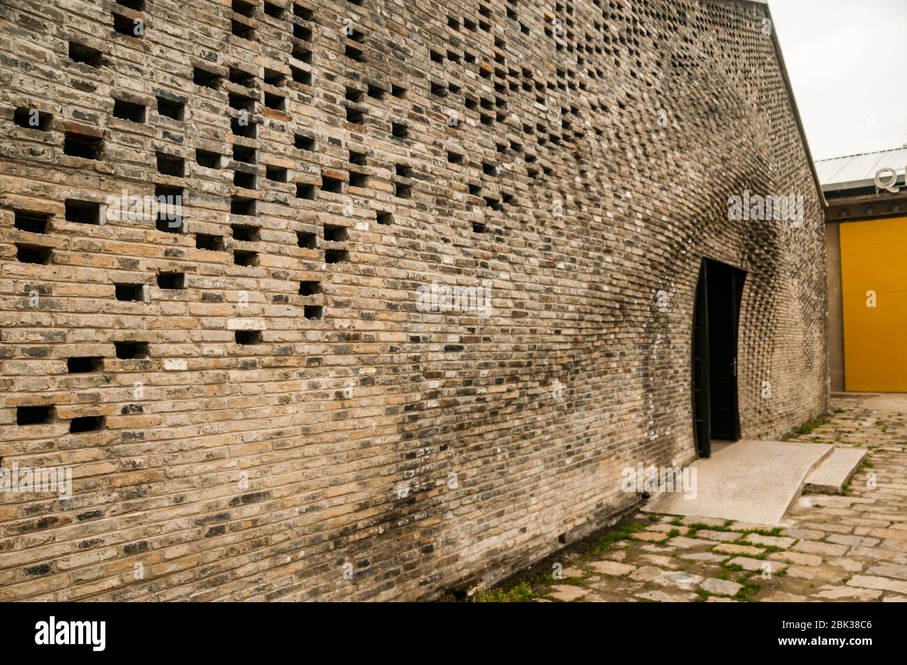 New Century Art Foundation’s Pond Society building made of traditional ...