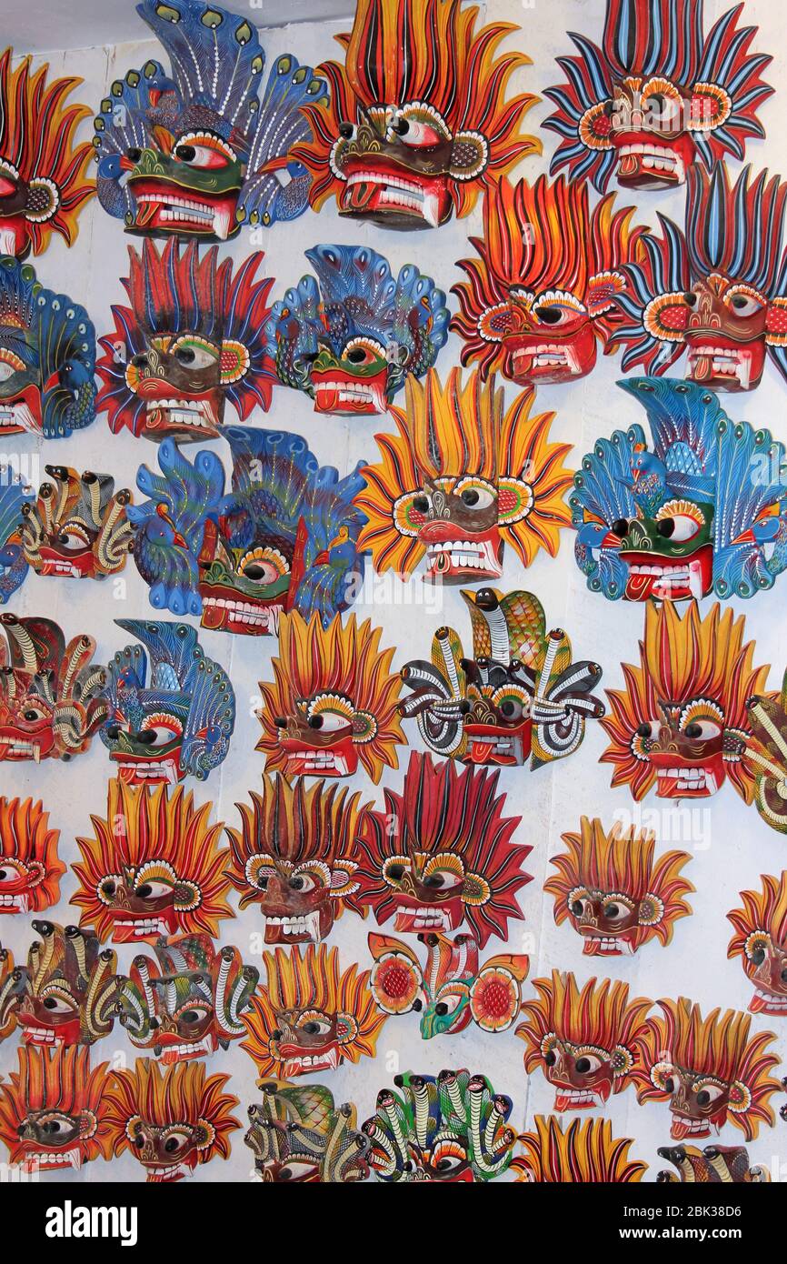 Sri lanka masks hi-res stock photography and images - Alamy