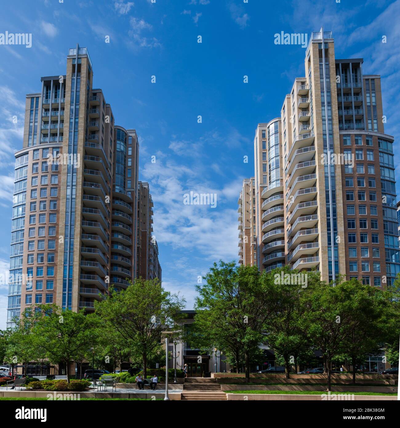 Reston town square park hi-res stock photography and images - Alamy
