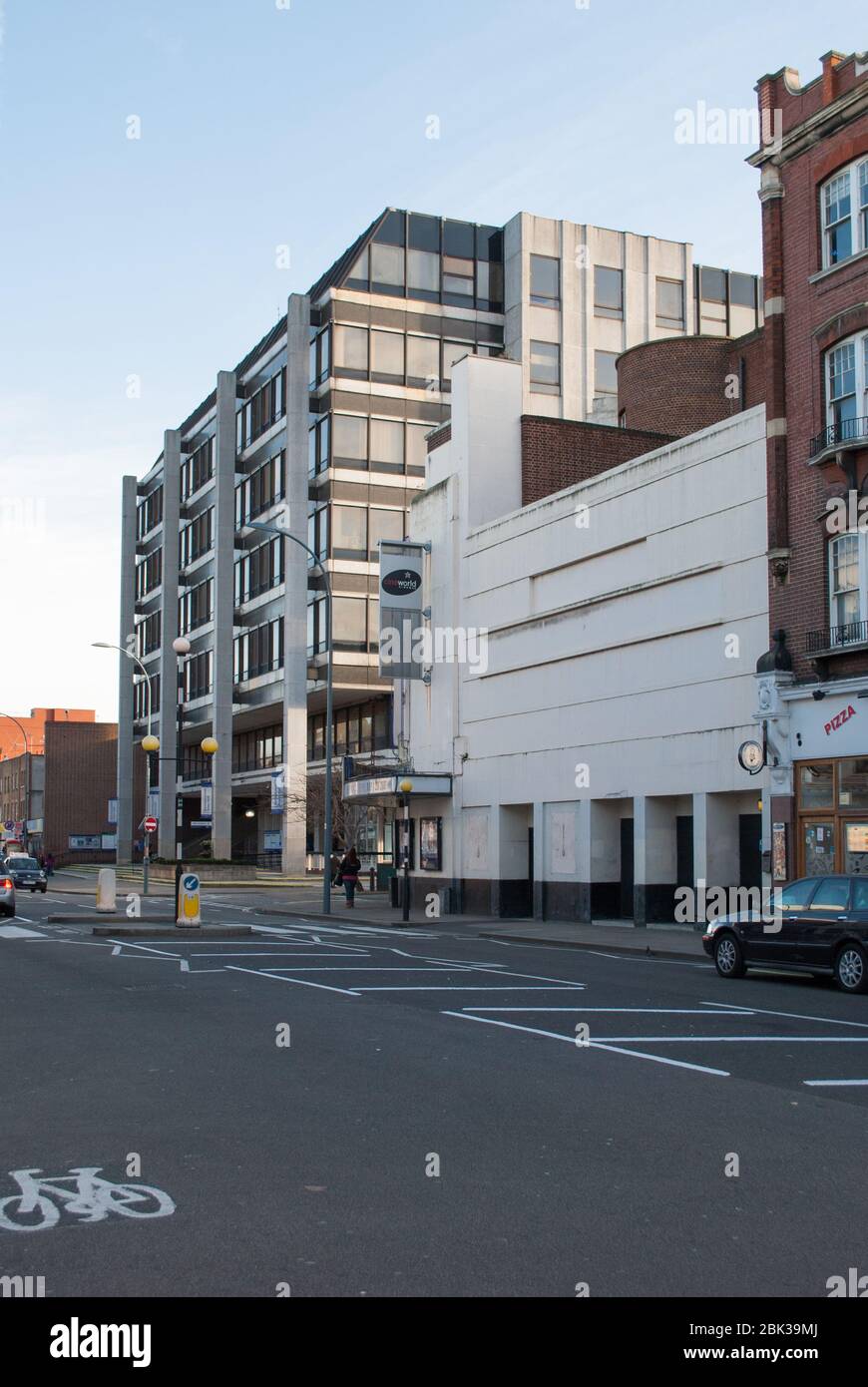 Hammersmith Town Hall Extension Elevation Former Regal Cinema Cineworld ...