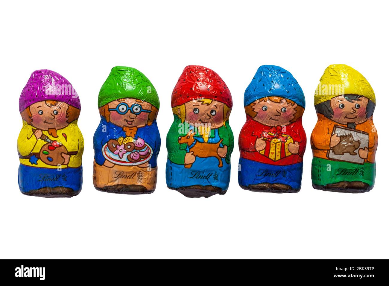 Lindt santas little helpers milk chocolate Cut Out Stock Images ...