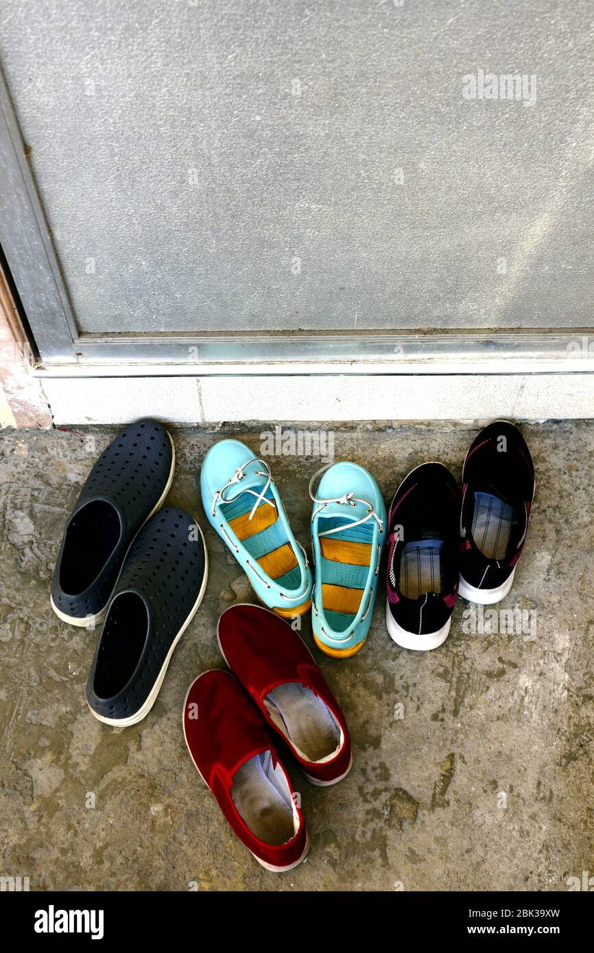 Entry way shoes hi-res stock photography and images - Alamy