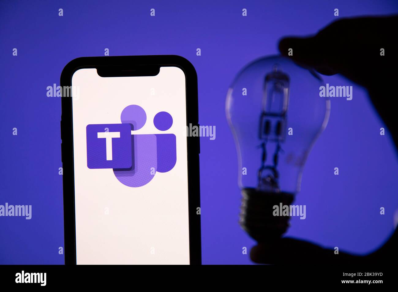 Microsoft teams social media hi-res stock photography and images - Alamy