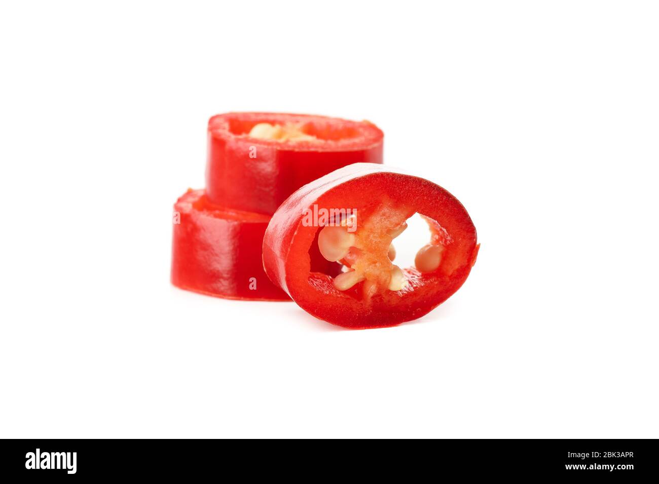Sliced red chilli cutout hi-res stock photography and images - Alamy