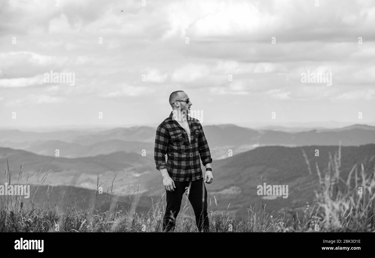 Achieve freedom. Free and wild. Value of freedom. Self sufficient. Man ...