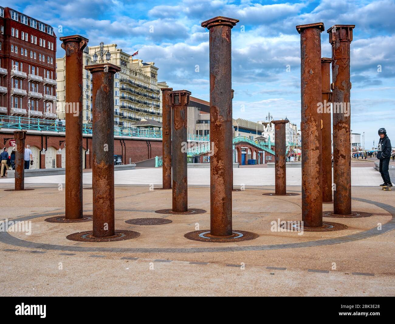 The Golden Spiral Brighton Stock Photo - Alamy
