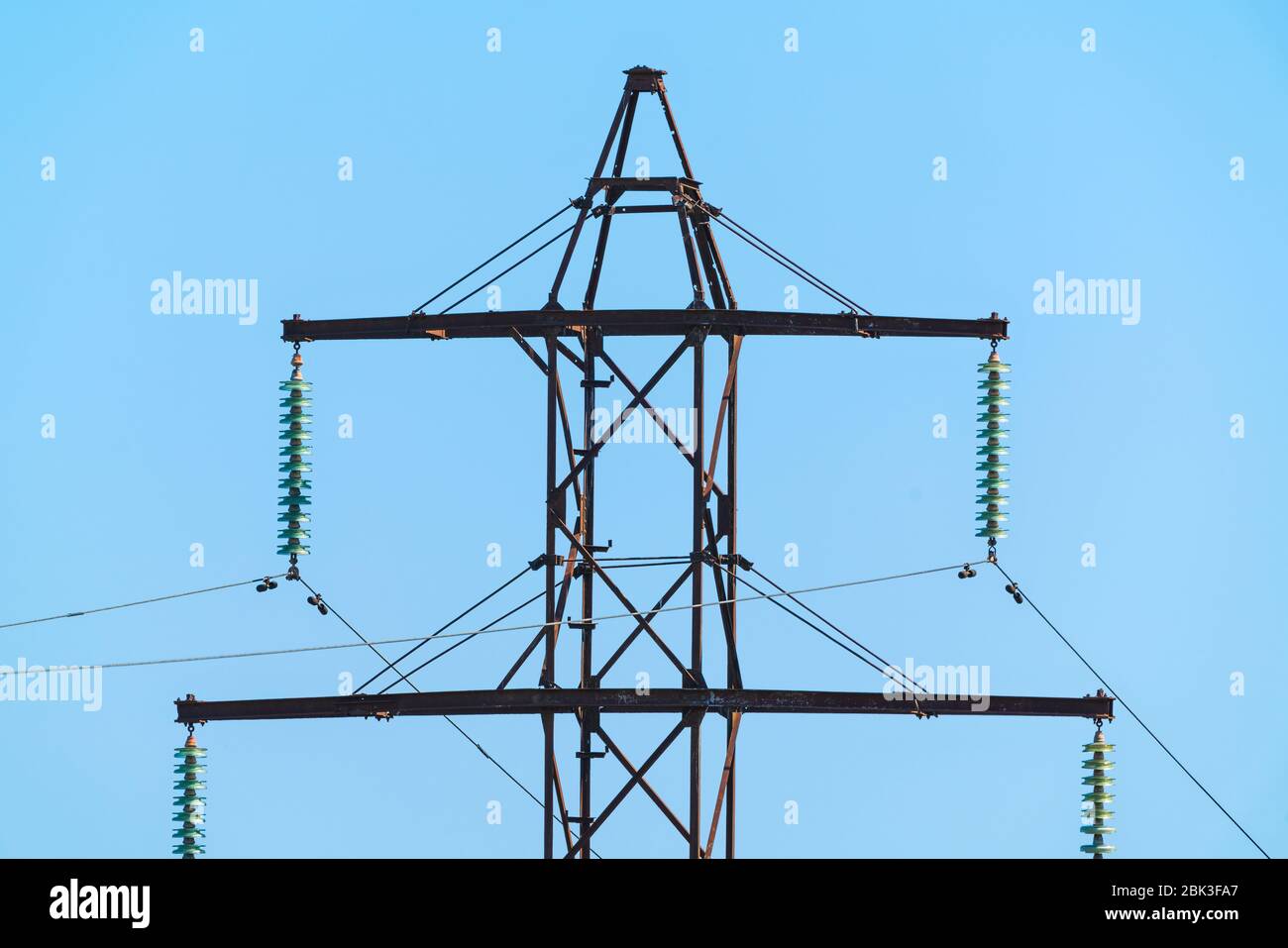 Electrical wire support column hi-res stock photography and images - Alamy