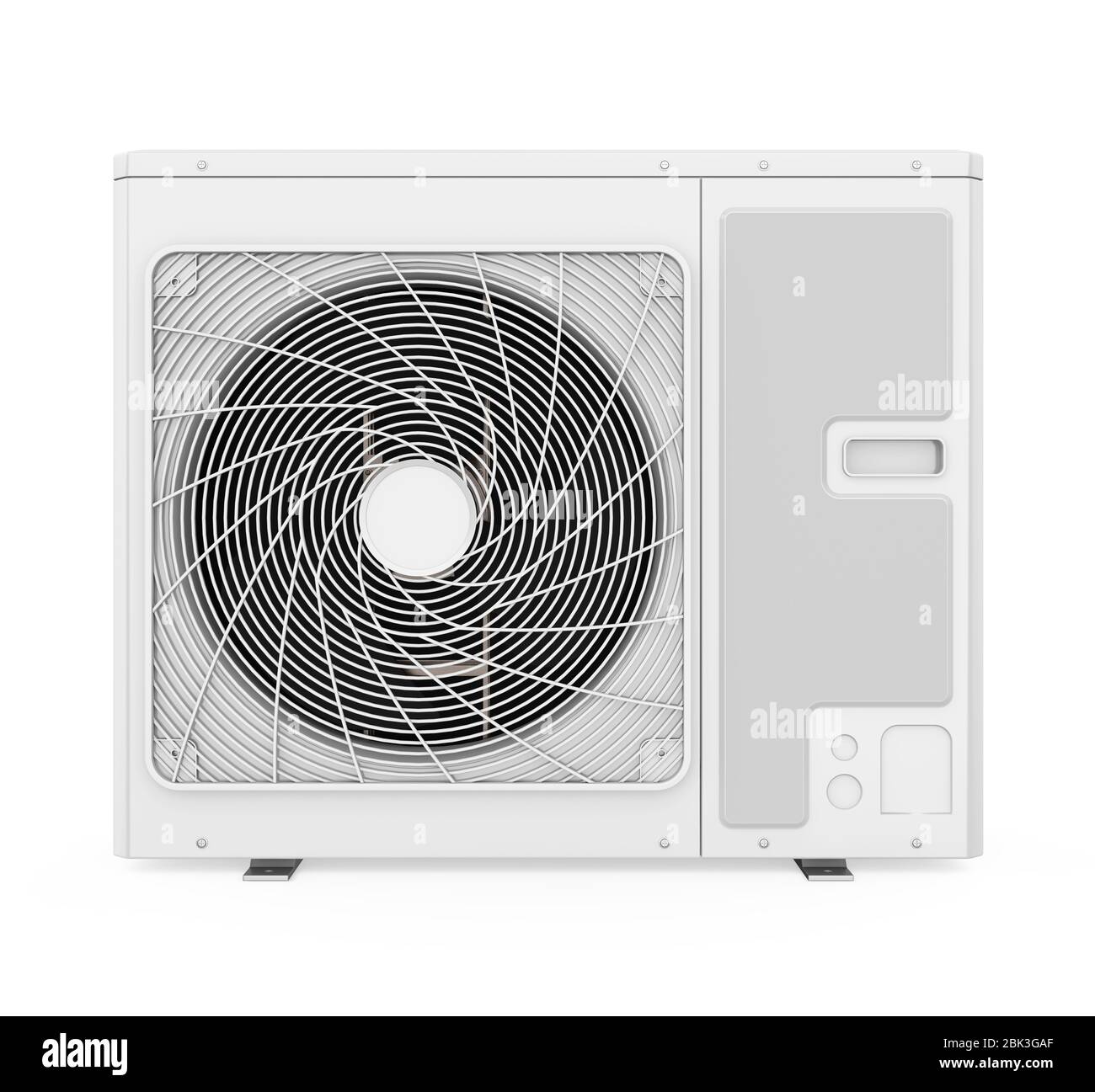Air Conditioner Outdoor Unit Isolated Stock Photo - Alamy