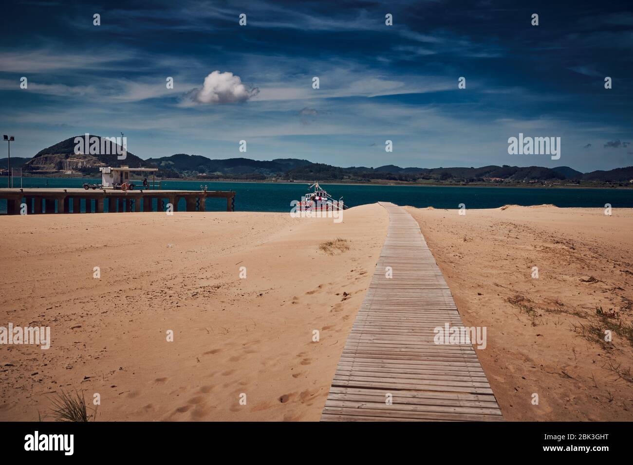 beach and fun in laredo Stock Photo - Alamy