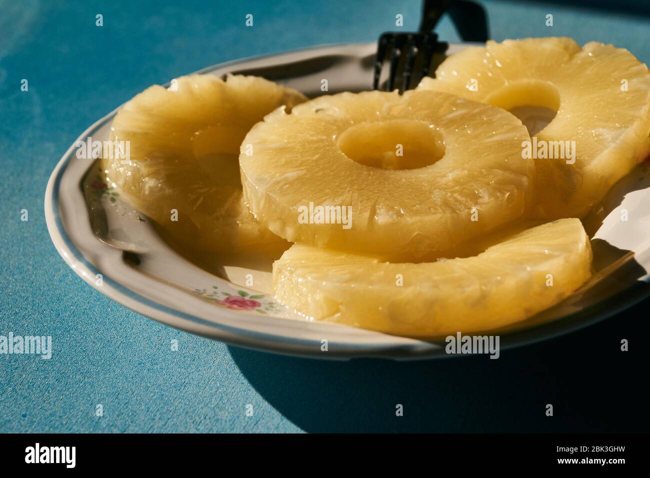 yellow fruits on a plate Stock Photo - Alamy