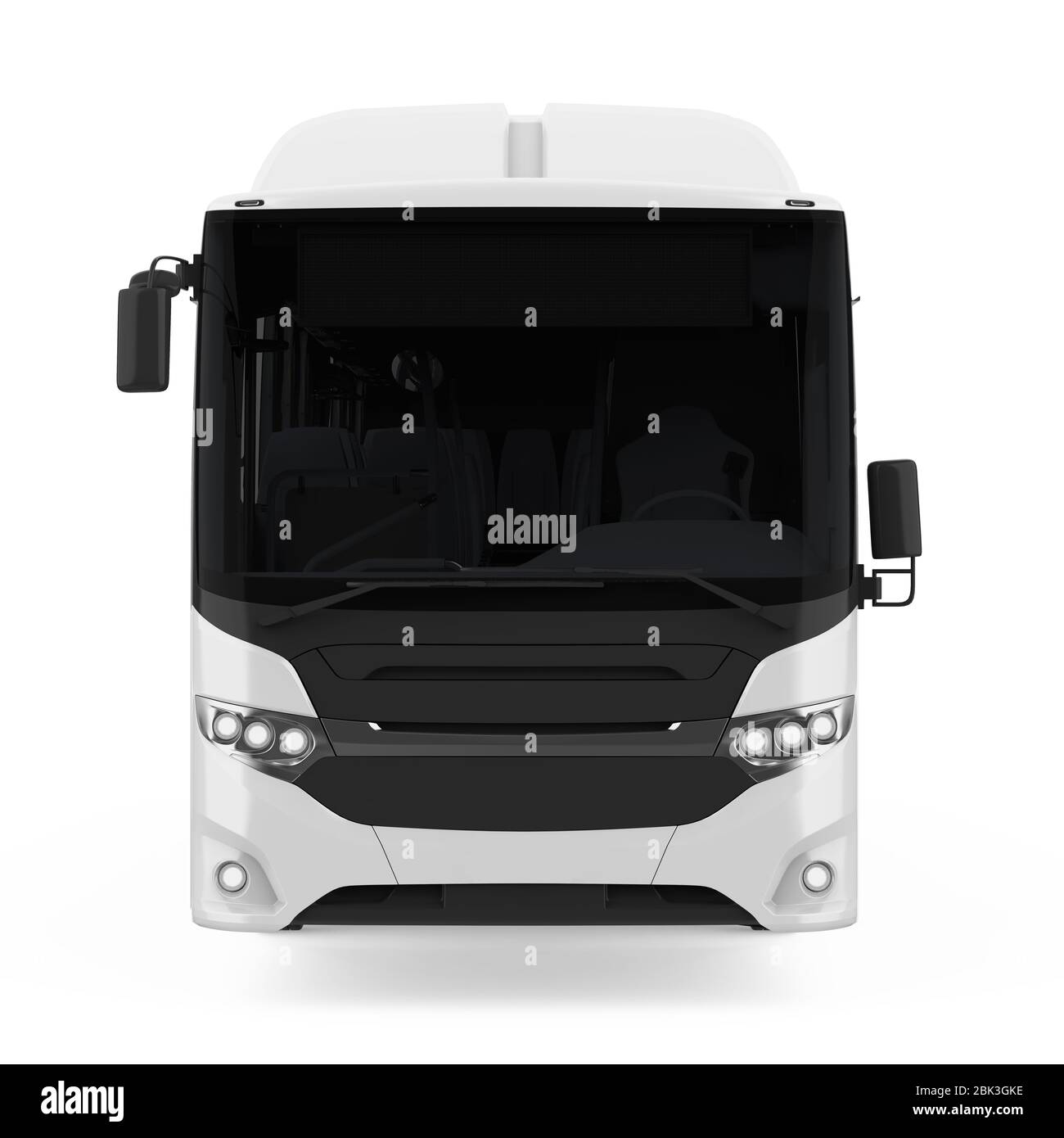 Coach Bus Isolated Stock Photo - Alamy