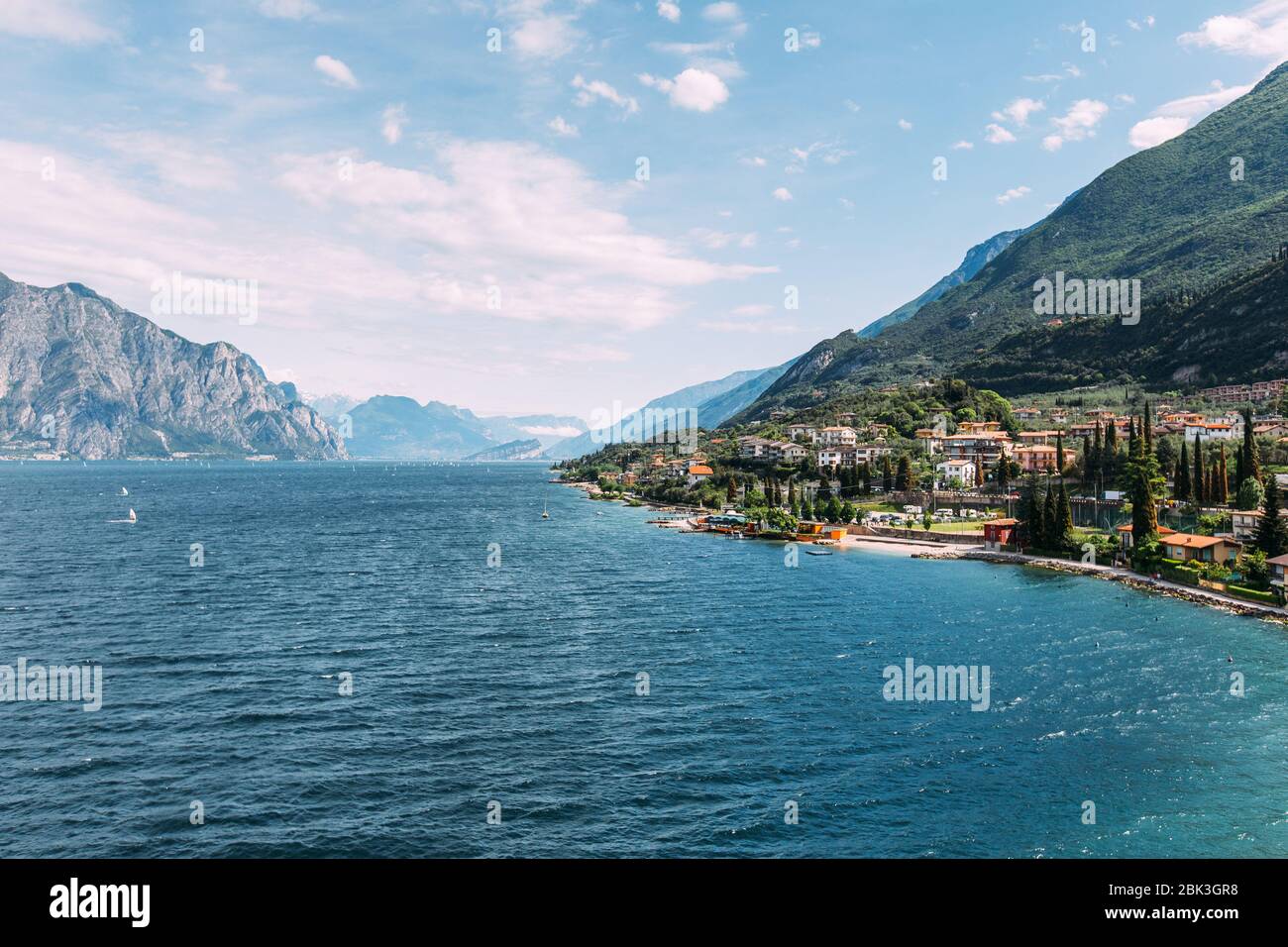 Gardasee Italy Lago di Garda Stock Photo - Alamy