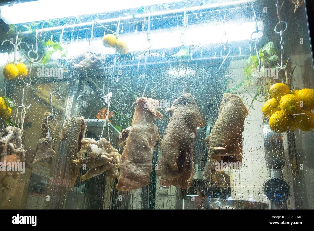 Pork snout, traditional street food in naples Stock Photo - Alamy