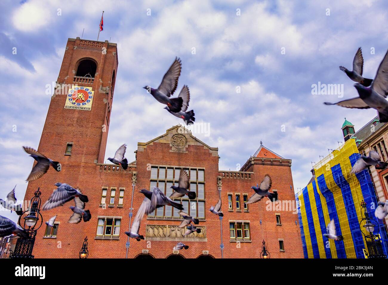 Amsterdam / Netherlands - October 15, 2018: The Beurs van Berlage ...