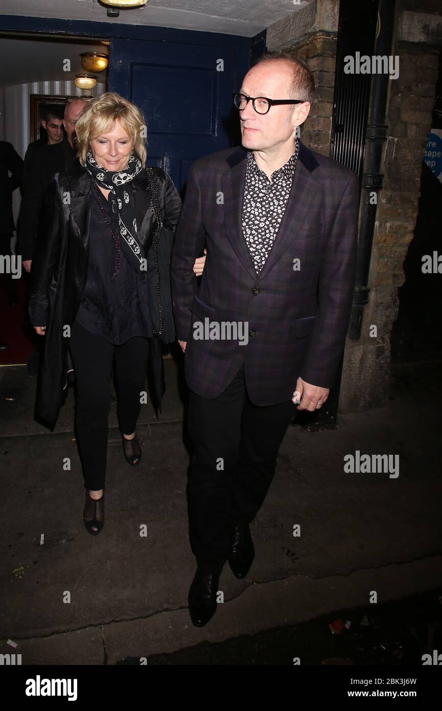 Jennifer Saunders And Ade Edmondson High Resolution Stock Photography ...