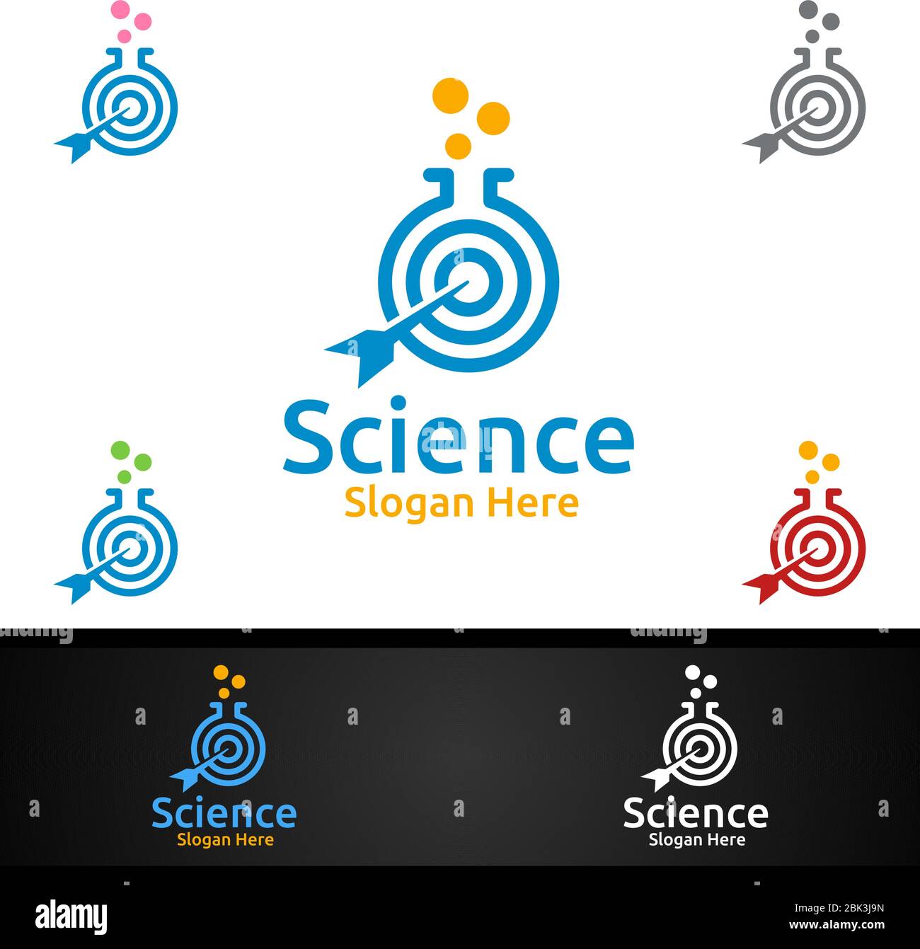 Science and Research Lab Logo for Microbiology, Biotechnology ...