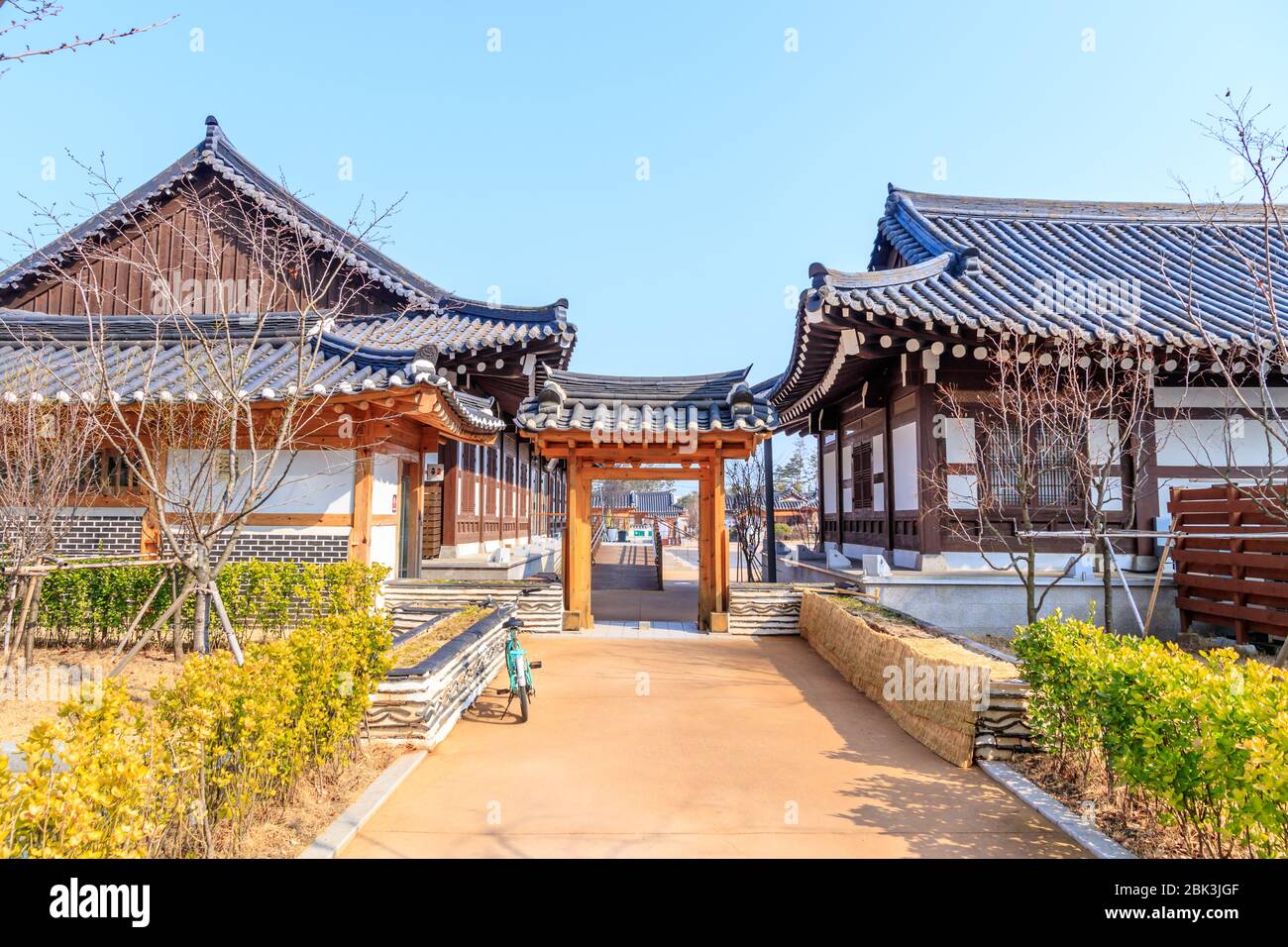 Gimpo-si Hanok Village, Gyeonggido, Korea -February 14, 2020 ...