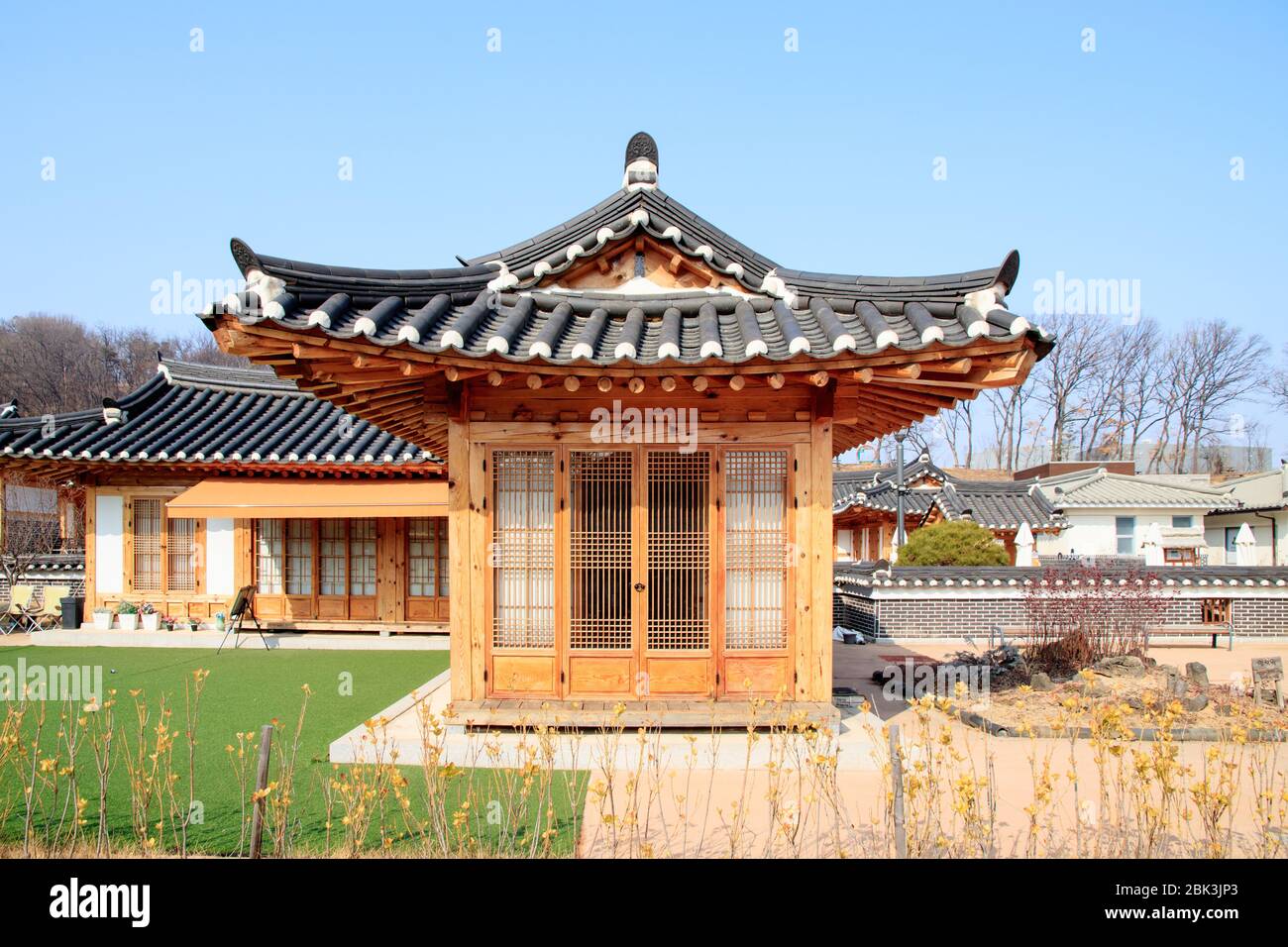 Gimpo-si Hanok Village, Gyeonggido, Korea -February 14, 2020 ...