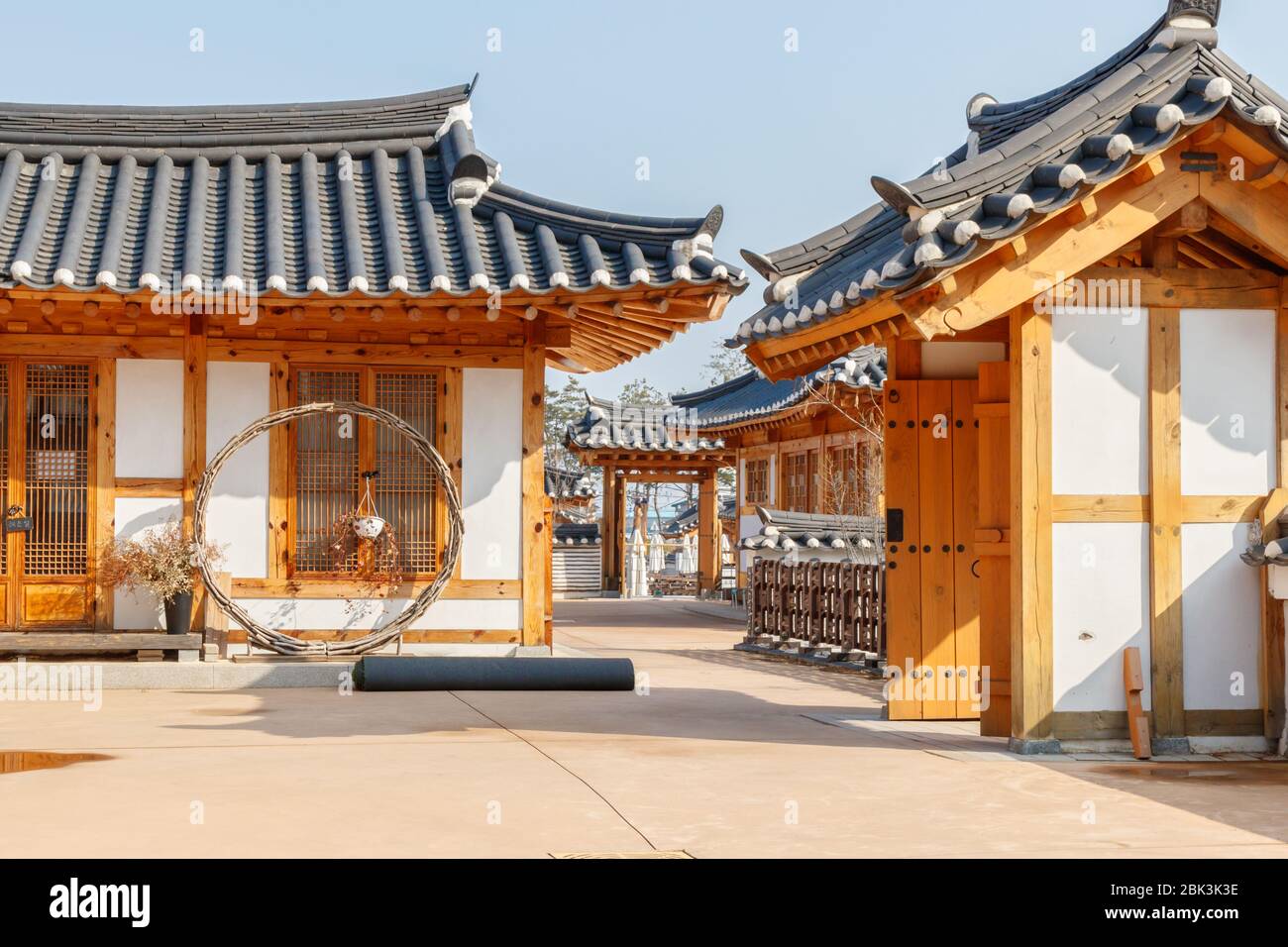 Gimpo-si Hanok Village, Gyeonggido, Korea -February 14, 2020 ...