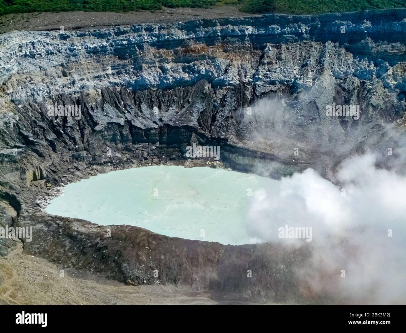 Poas volcano national park, Alajuela, Costa Rica Stock Photo - Alamy