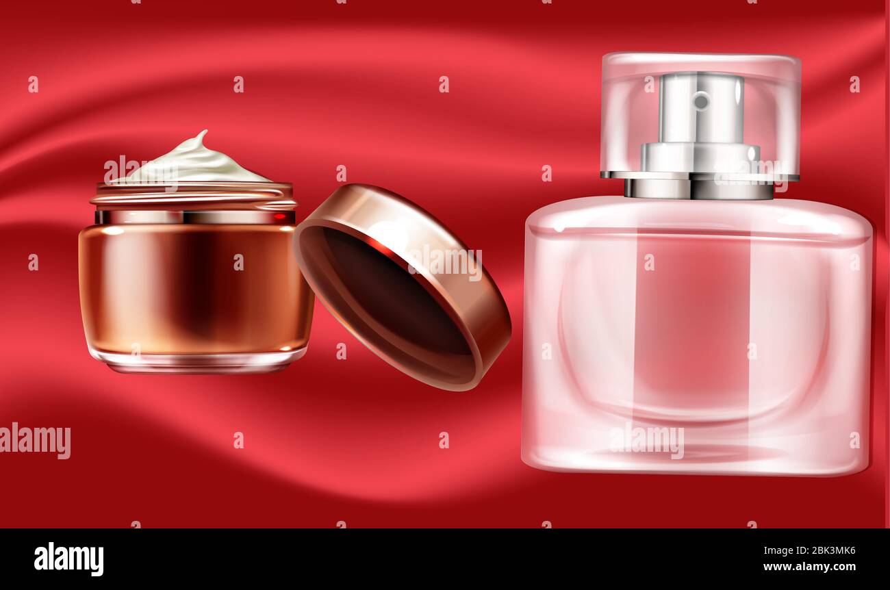 Women body lotion Stock Vector Images - Alamy