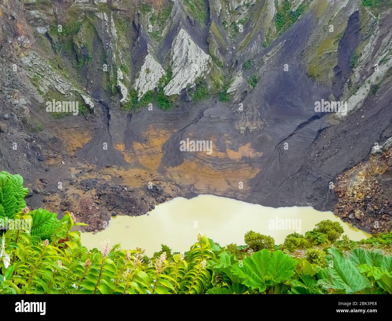 Irazu volcano National Park, Cartago, Costa Rica Stock Photo - Alamy