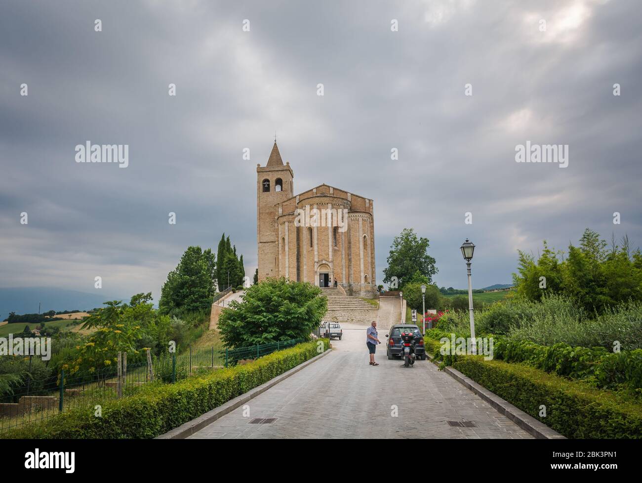 Church of Santa Maria della Rocca - XIV century - Offida village ...