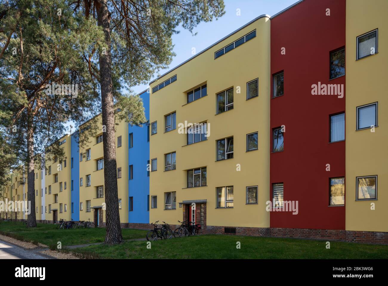 Berlin, Großsiedlung Onkel Toms Hütte, 1926-1931 von Bruno Taut, Hugo ...