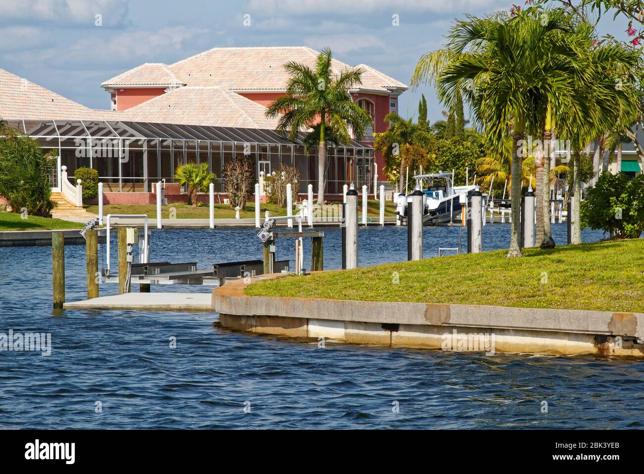Punta gorda, florida canal hi-res stock photography and images - Alamy