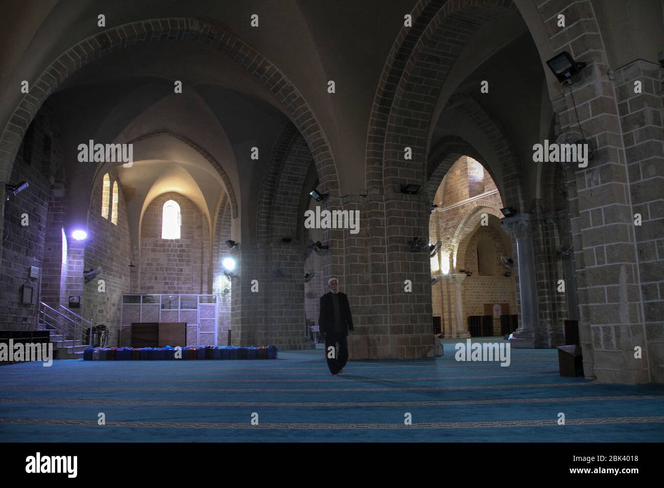 The great omari mosque in gaza hi-res stock photography and images - Alamy