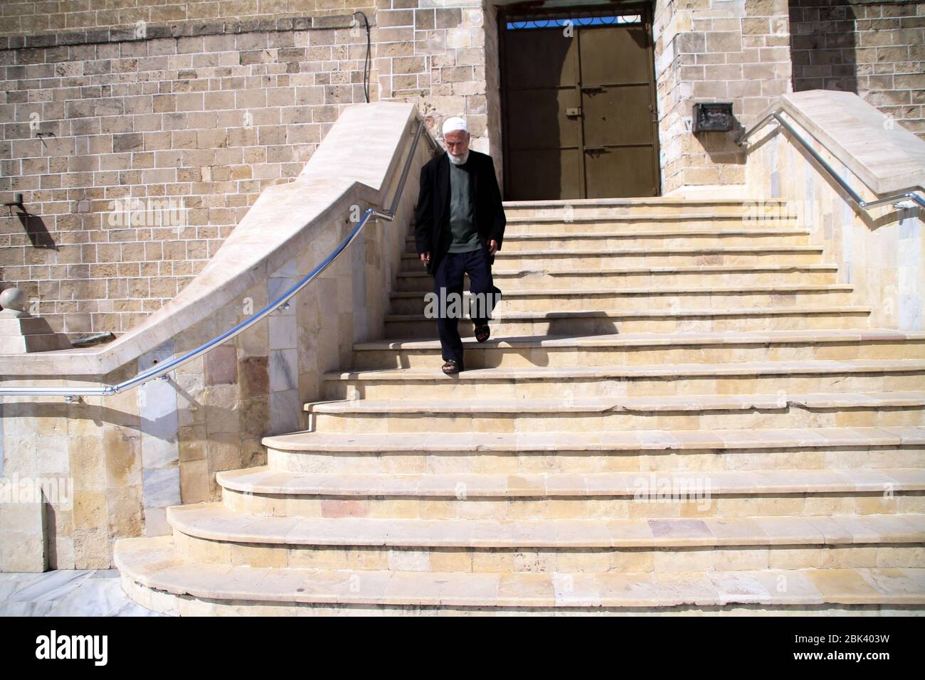 The great omari mosque in gaza hi-res stock photography and images - Alamy