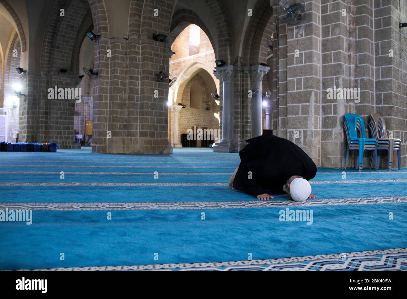 The great omari mosque in gaza hi-res stock photography and images - Alamy
