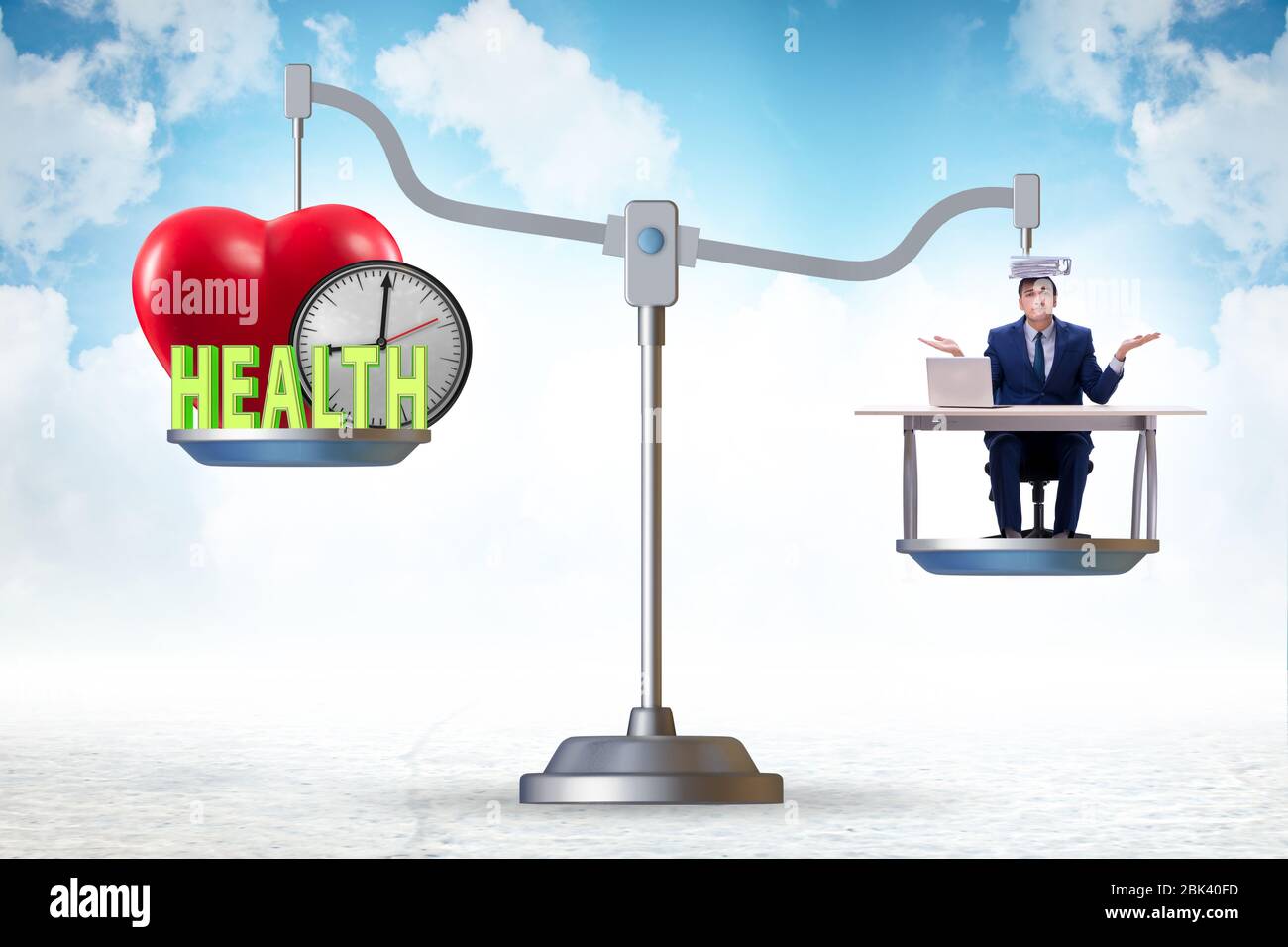 Healthcare concept balance between hi-res stock photography and images ...