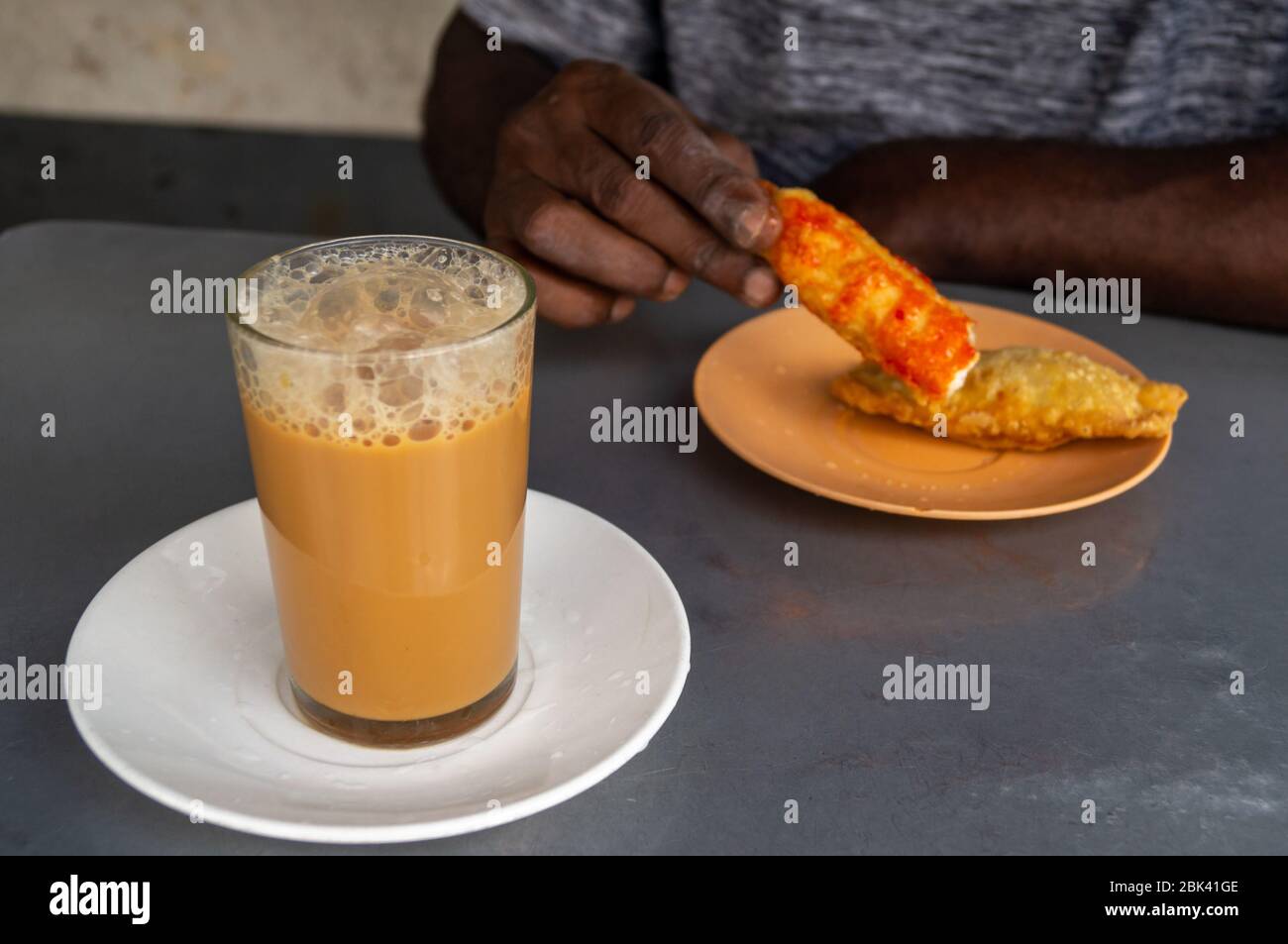 Traditional Malaysia food and coffee during breakfast Stock Photo - Alamy