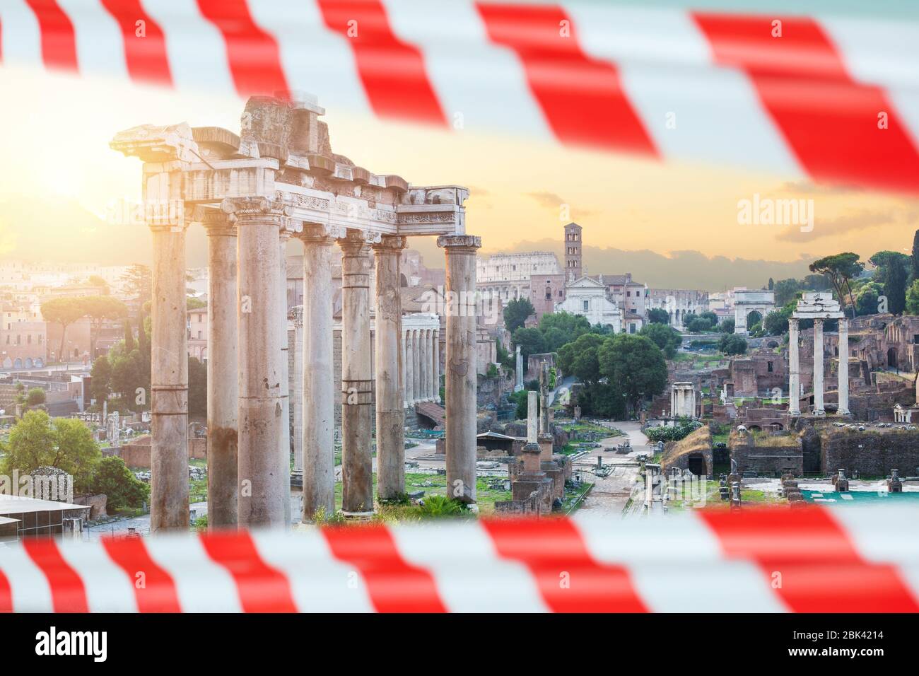 Empty rome hi-res stock photography and images - Alamy
