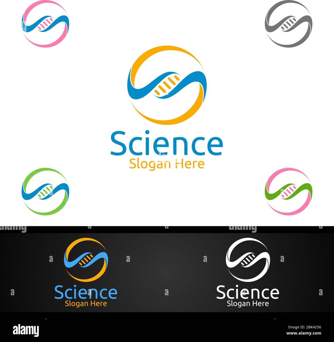 Science and Research Lab Logo for Microbiology, Biotechnology ...