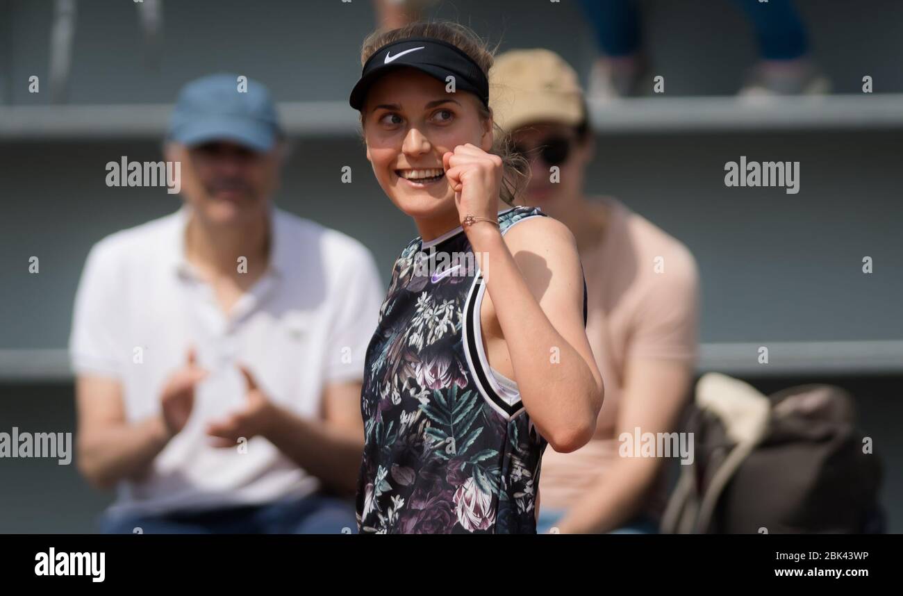 Antonia Lottner of Germany in action during the second qualification ...