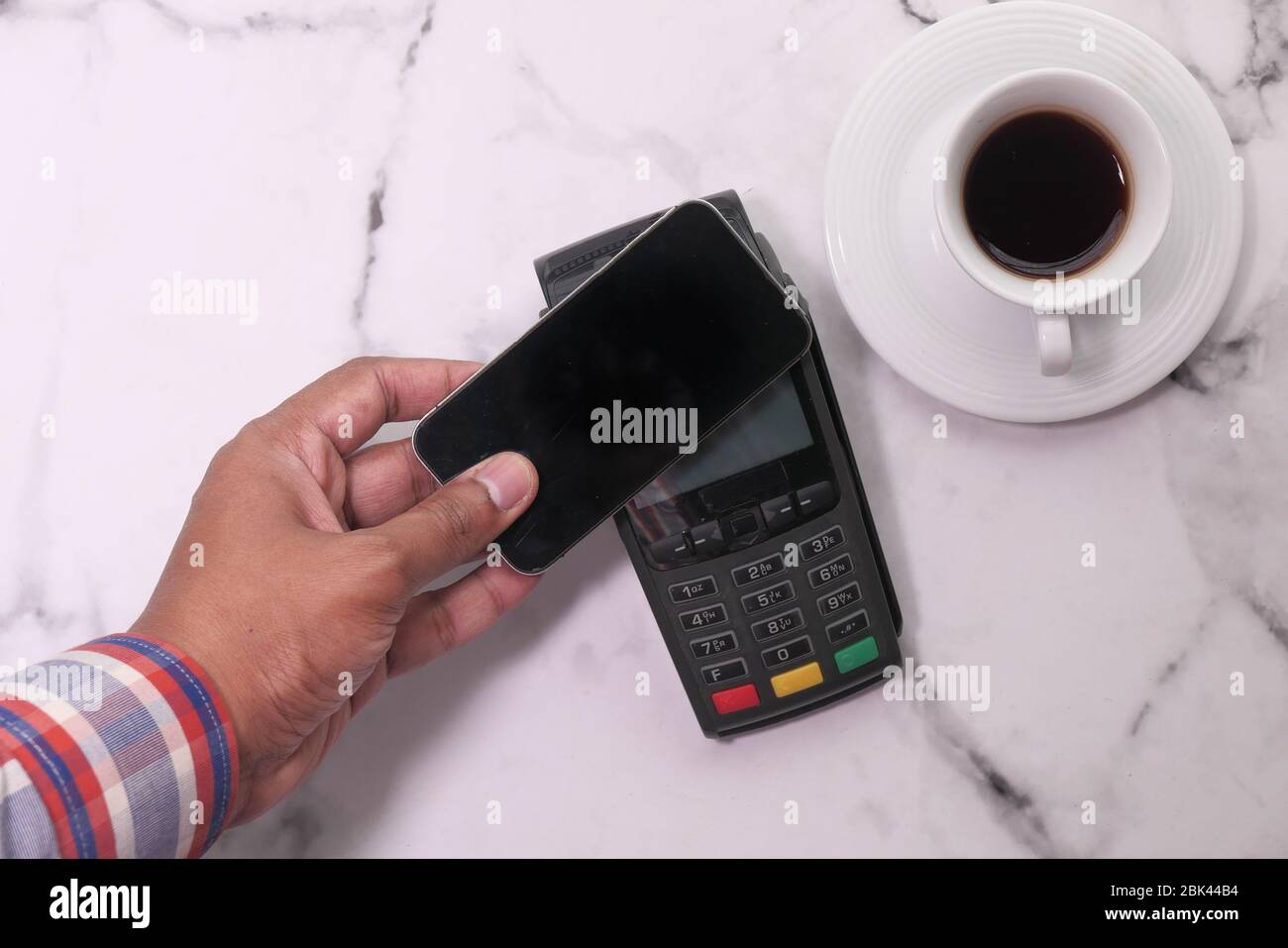 Payment terminal charging from a smart phone , contactless payment ...
