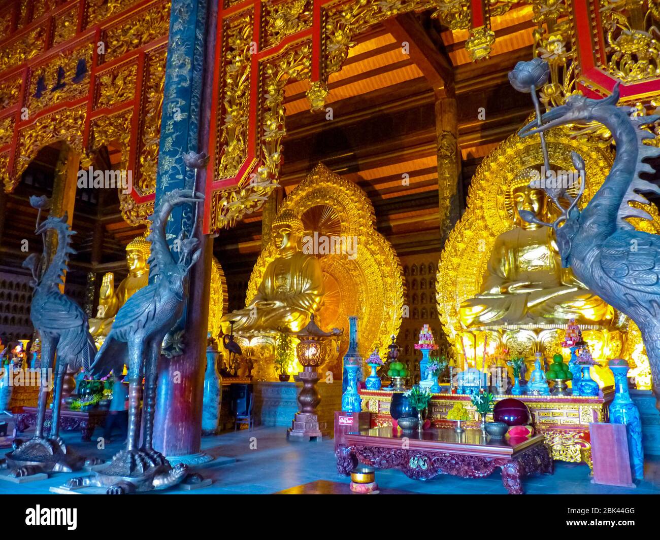 Famous Bai Dinh temple, Ninh Binh, Vietnam Stock Photo - Alamy