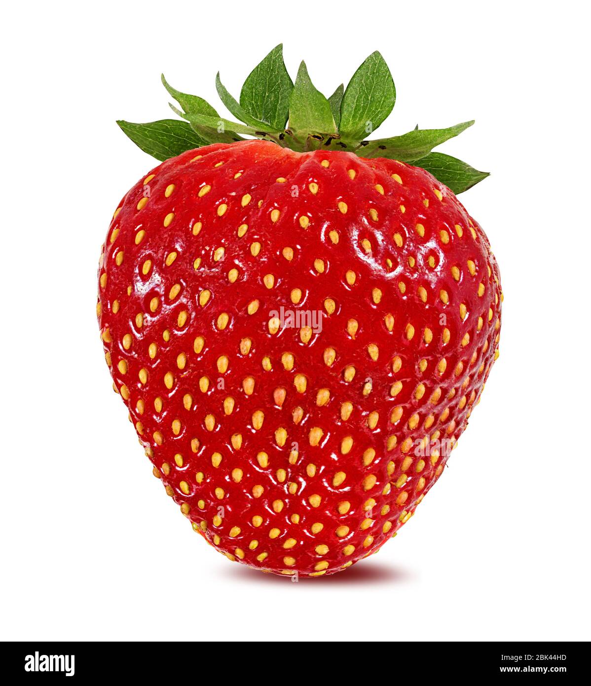 Strawberry isolated on white background Stock Photo - Alamy
