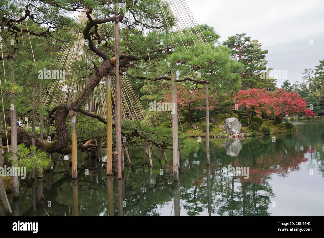 Fall at Kenrokuen in Ishikawa, Japan Stock Photo - Alamy