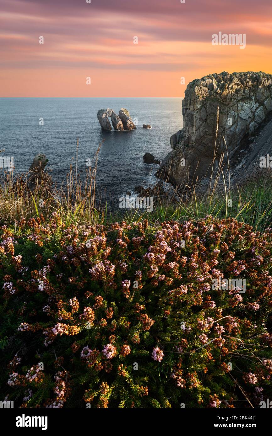 Horizontal seaside coastal ocean landscape hi-res stock photography and ...