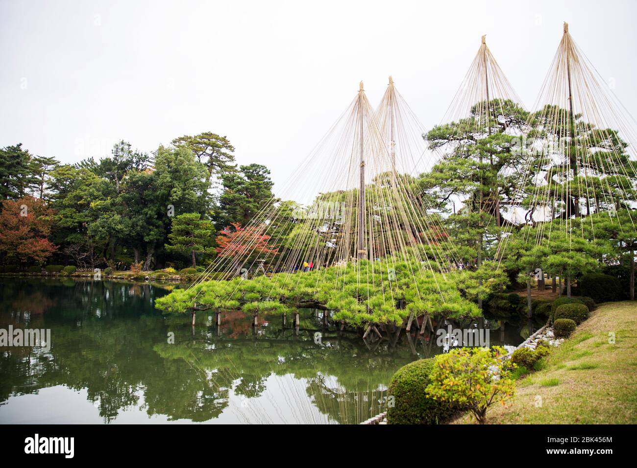 Fall at Kenrokuen in Ishikawa, Japan Stock Photo - Alamy